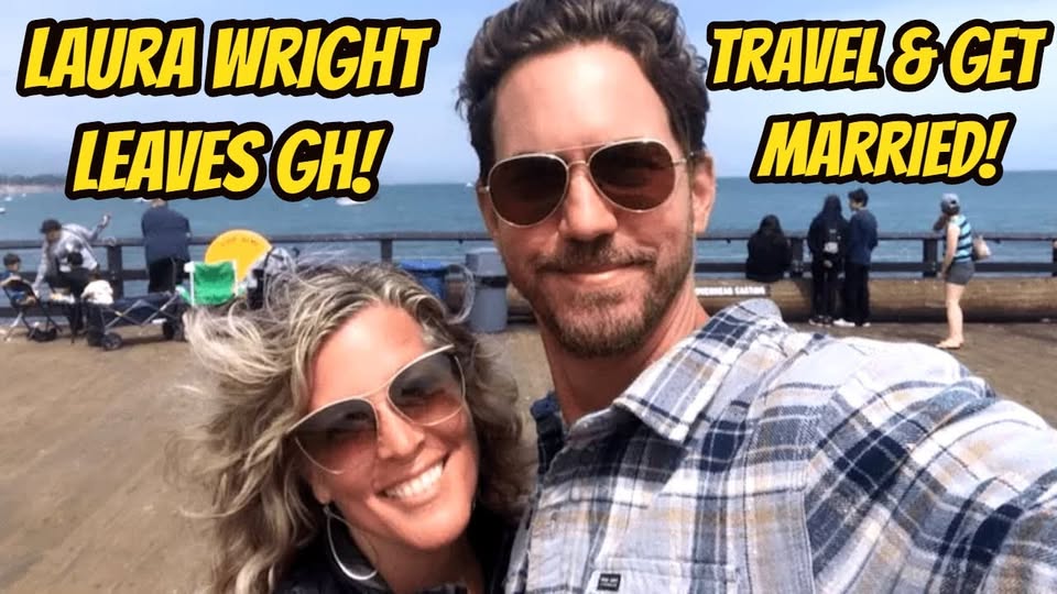 BIG NEW! Carly Leaves PC - Laura Wright and Wes Ramsey's Real Life Wedding! General Hospital ...